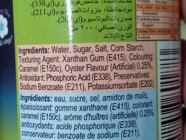 Eticheta în română "uită" să precizeze mai multe ingrediente toxice ...