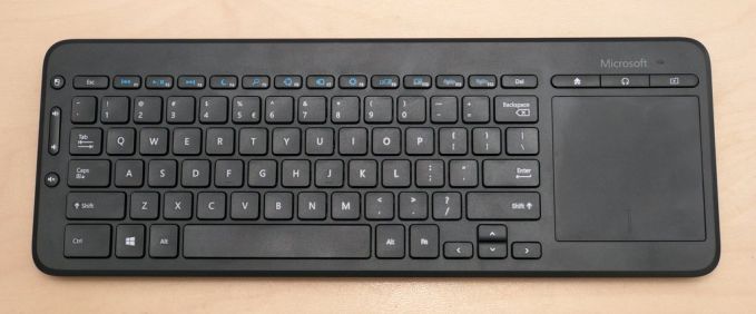 Review tastatură Microsoft All-In-One media Keyboard cu touchpad ...
