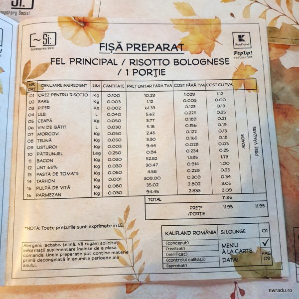 Am mâncat trei feluri de mâncare cu 19,68 lei la Kaufland PopUp ...