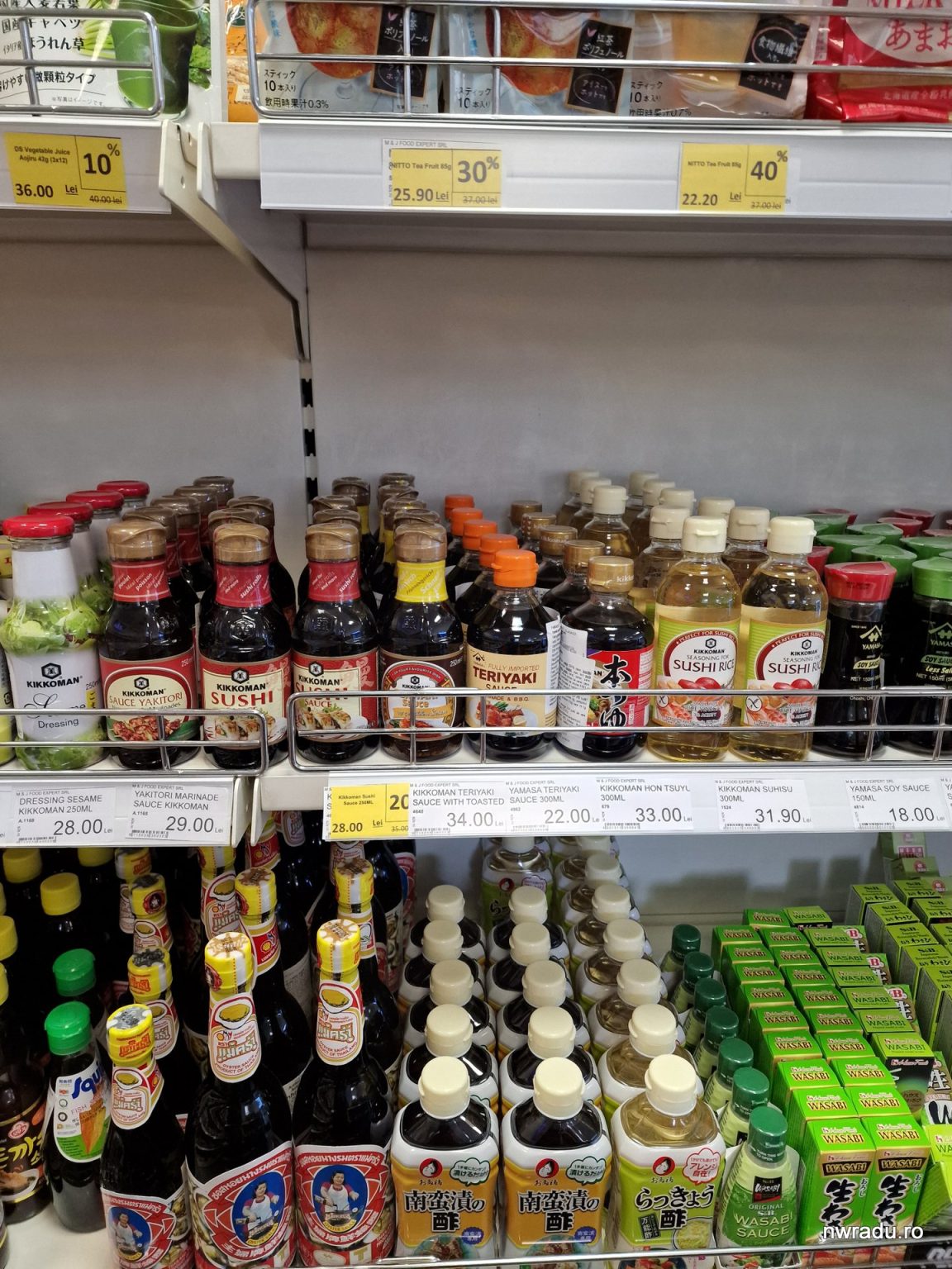 Am mers la KJ Center, magazin cu produse alimentare coreene și japoneze ...